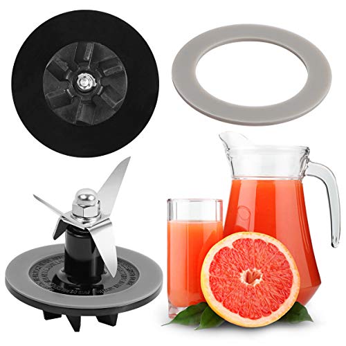 Blender Cutting Assembly ,Blender Blade Replacement Parts with Gasket fits Cuisinart Blenders CBT-500, SB5600, CB600,BFP-10CH…by Aooba