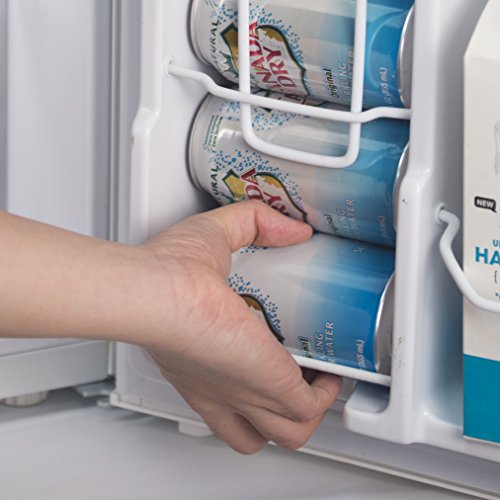 Commercial Cool CCR26B Compact Single Door Refrigerator and Freezer, 2.6 Cu. Ft. Mini Fridge, Black