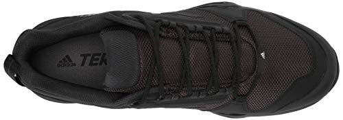 adidas outdoor mens Terrex Ax3 Hiking Boot, Black/Black/Carbon, 11.5 US