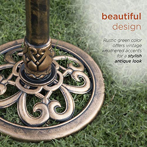 Alpine Corporation TEC106-BZ Alpine Floor Fountain, 35", Bronze
