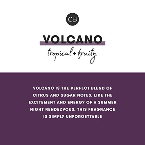 Capri Blue 15 oz. Volcano NO 6.Mercury Collection Candle Bowl, 15 Ounce, Multicolor
