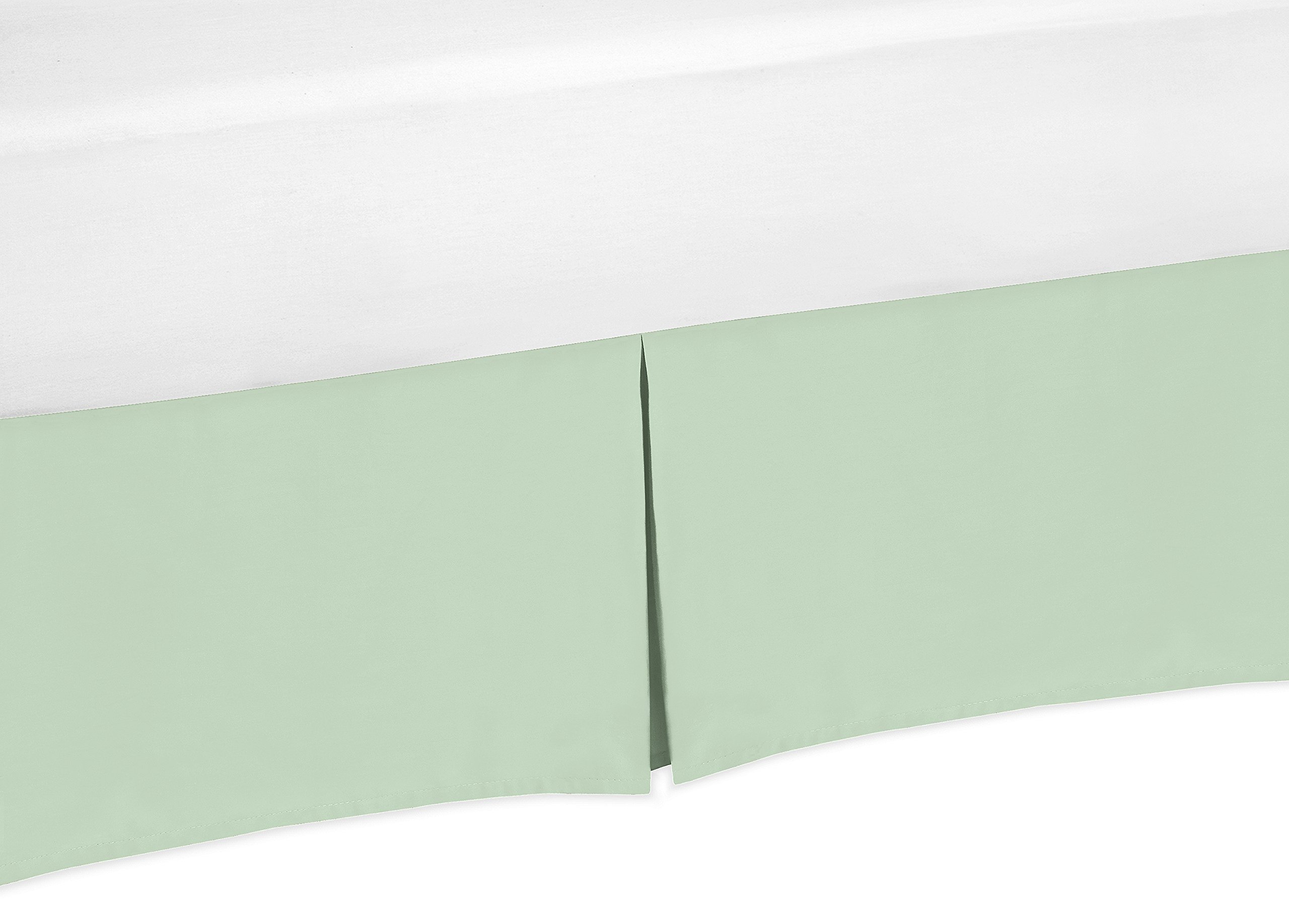 Mint Green Crib Bed Skirt for Baby Bedding Sets