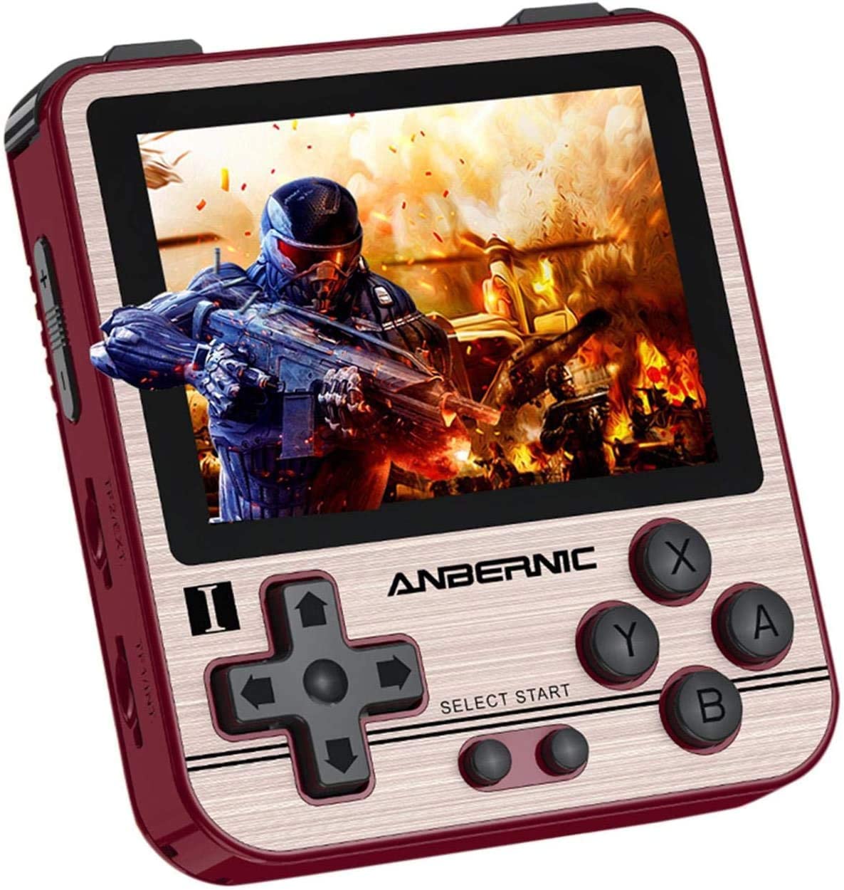 BAORUITENG RG280V Handheld Game Console with 16 + 64G TF 5000 Games 64Bit 2.8inch IPS Screen, Retro Game Console Opening Linux Tony System Portable Video Game Console