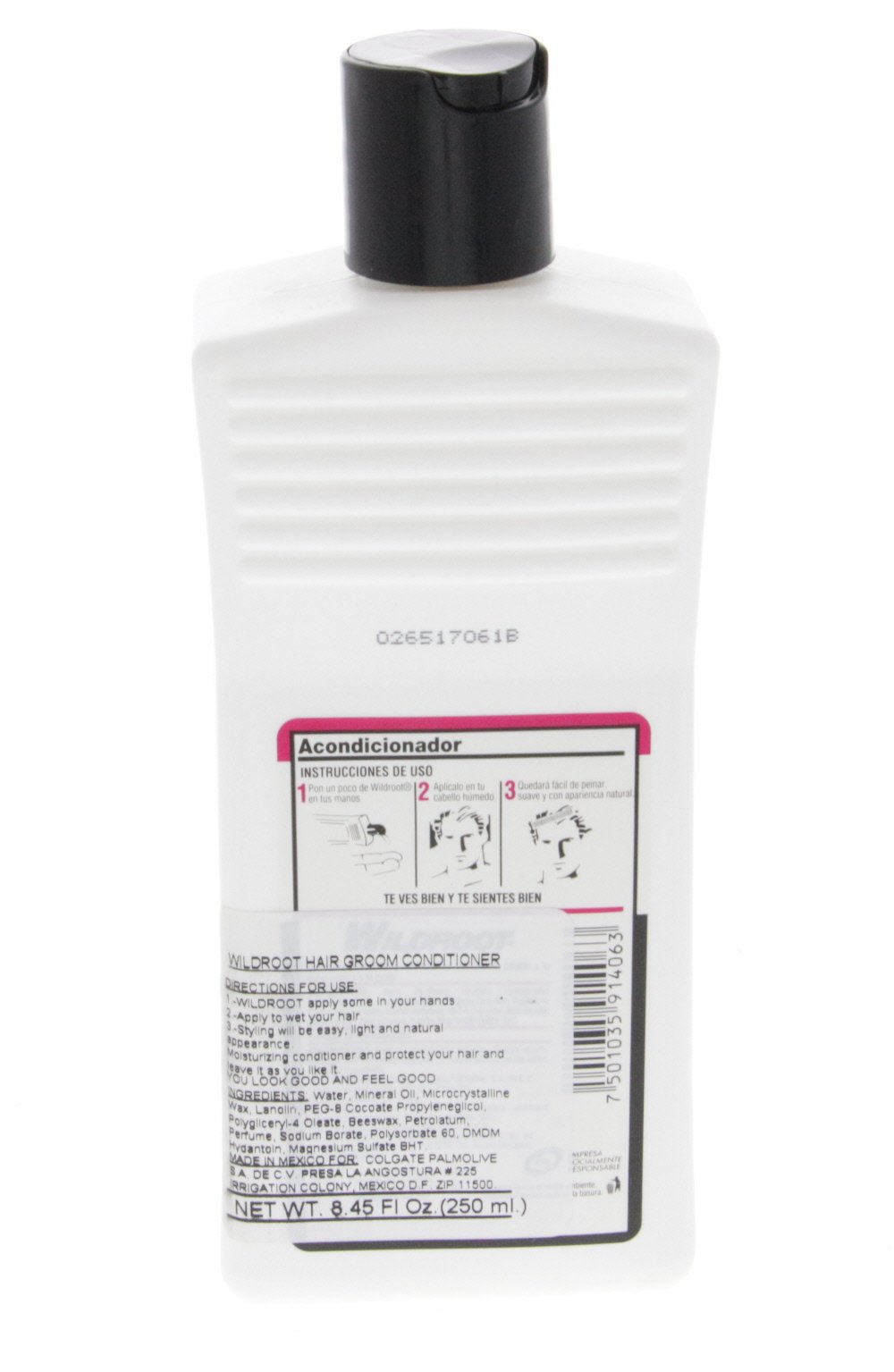 Wildroot Leave in Conditioner 250ml - Acondicionador (Pack of 3)