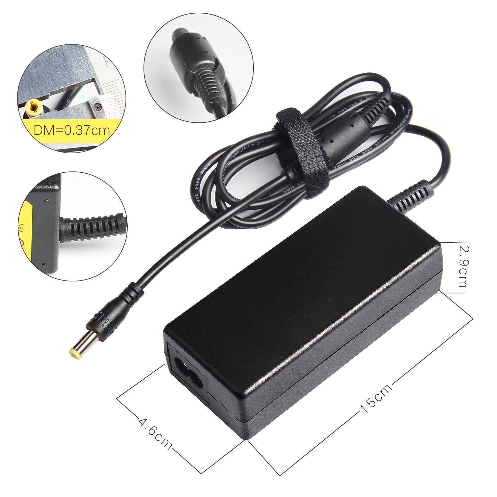 Fancy Buying New 12V 5A 60W DC Power Supply with a 8 Way CCTV Power Splitter Cable for CCTV Cameras,LED Srip Light (1 Piece)