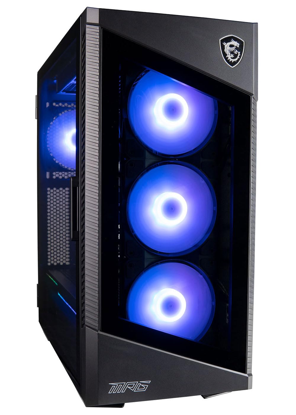 MPG Velox Gaming Desktop (NVIDIA GeForce RTX 4060, AMD 8-Core Ryzen 7 5700X, 32GB DDR4 RAM, 1TB NVMe SSD, WiFi, Windows 11 Home) RBG Gamer PC Computer