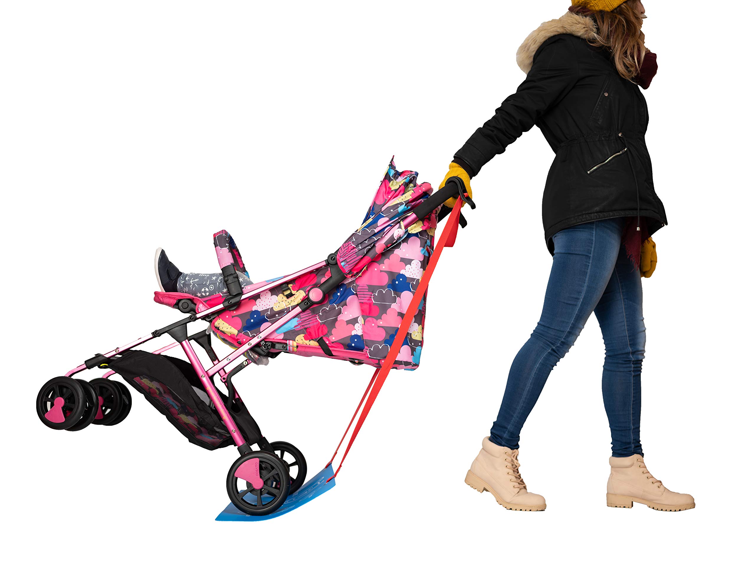 SandSliders - Aid to Ease Movement of Stroller over Sand