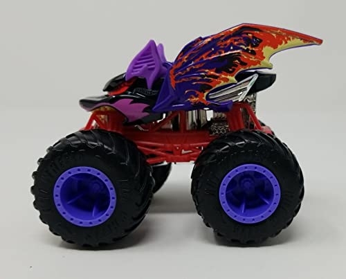 Hot Wheels 2022 - Monster Trucks - Battitude - with Connect and Cash car #41/75 - Ships Bubble Wrapped in a Box