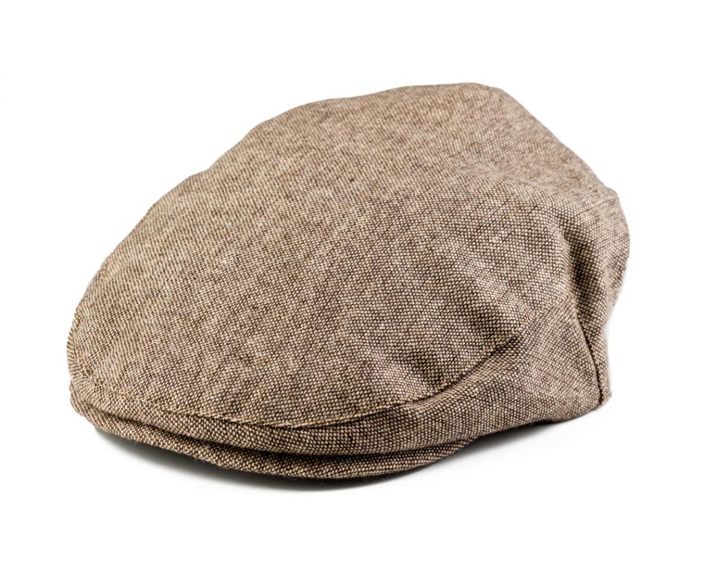 Born to Love Baby Boys Hat Tweed Page Driver Cap, Beige, 12-18 Months