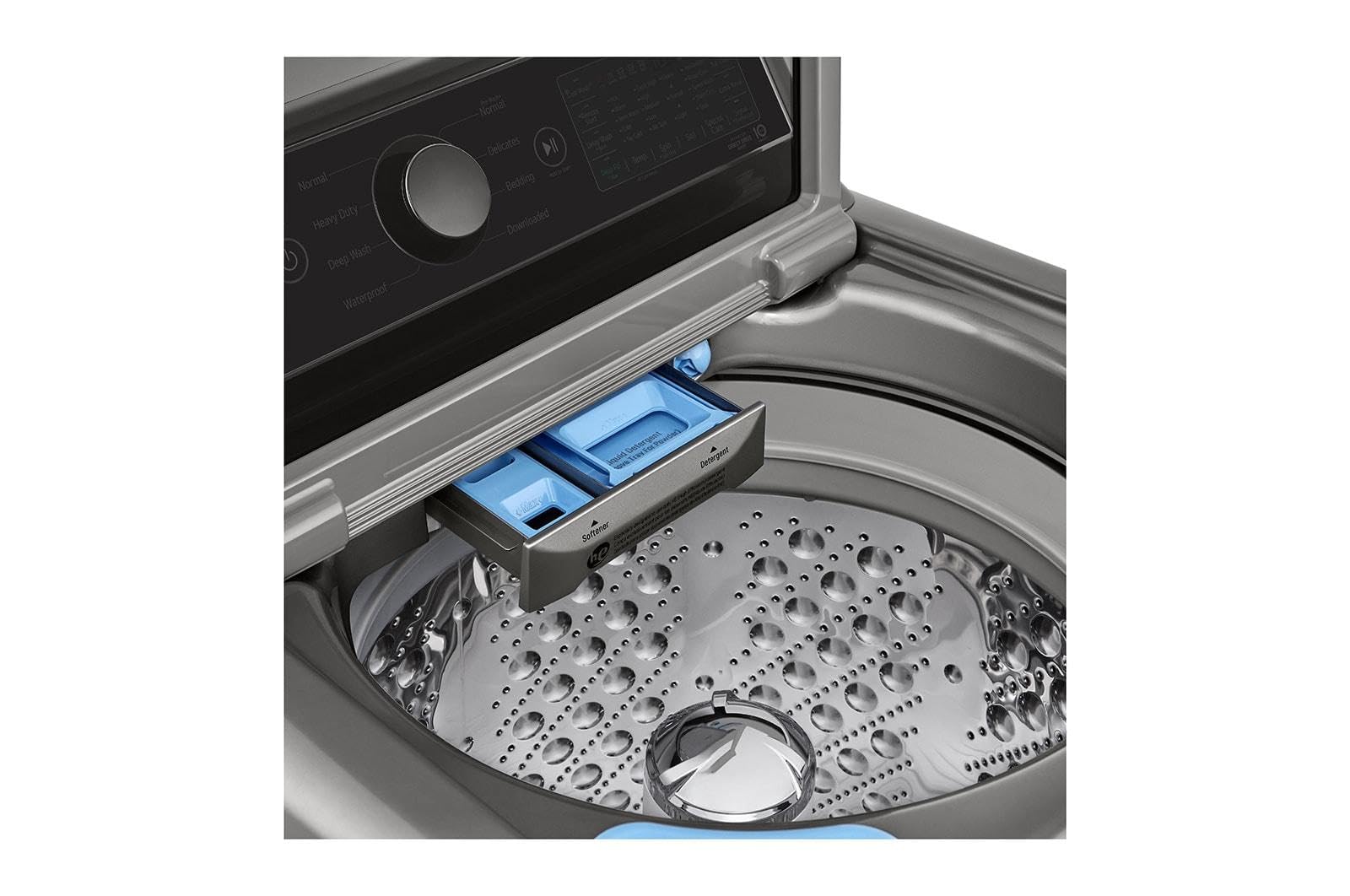 LG WT7405CV 5.3 Cu. Ft. Graphite Steel Top Load Washer