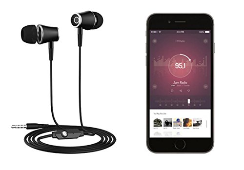 Earphone Replacement for Kindle Fire, Compatible with Samsung Galaxy S8+, Note 8, Compatible with Fire HD 8 HD 10, Paperwhite, Voyage, Oasis eReaders Earbuds Mic in-Ear Stereo Sound Music Headset