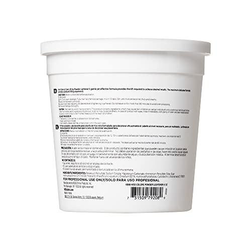 KISS LIFTUP Powder Lightener Hair Bleach 8oz