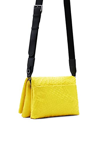 Desigual Accessories PU Across Body Bag, Yellow
