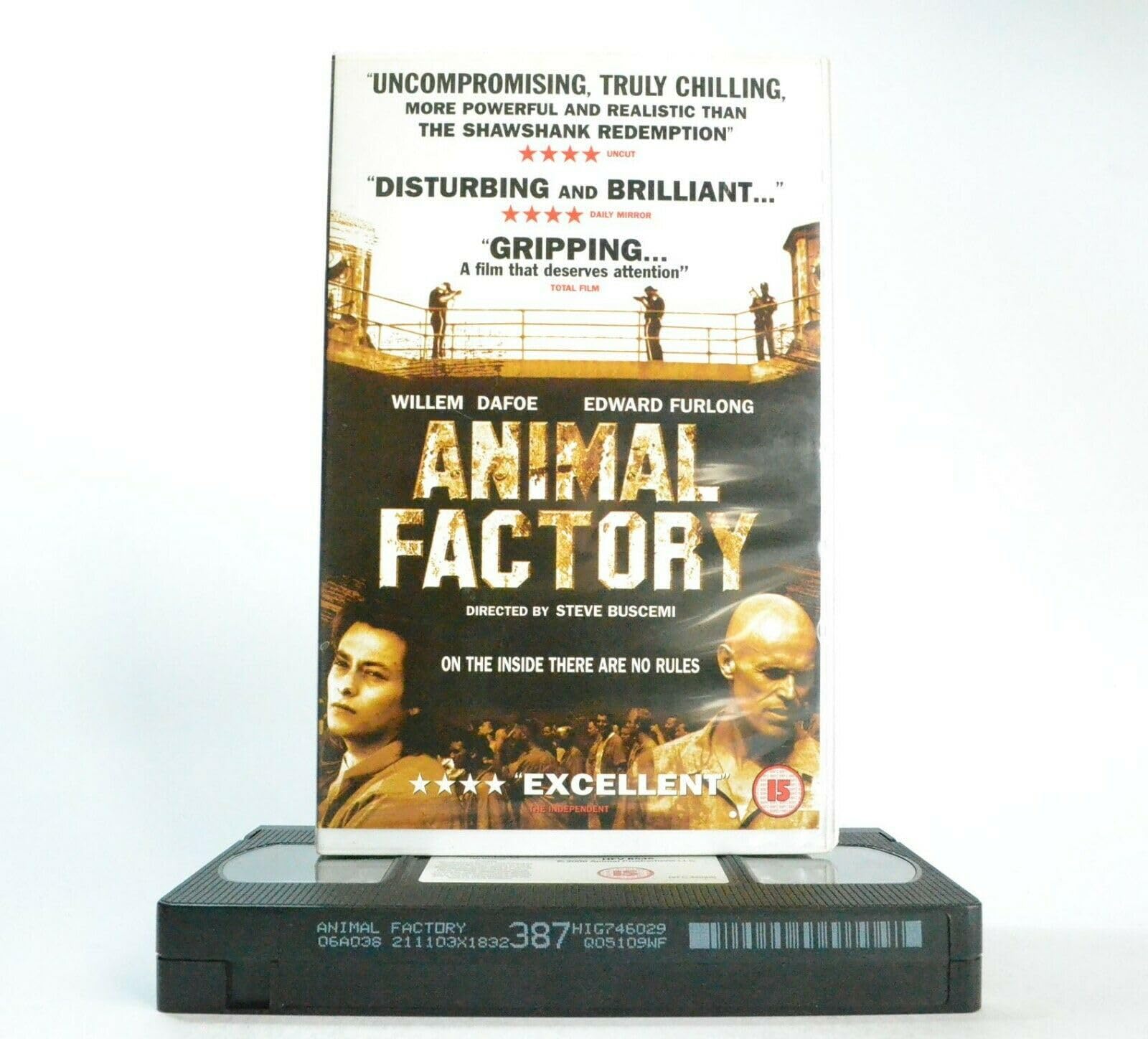 Animal Factory: Film By S.Buscemi (2000) - Drama - Large Box - W.Dafoe - Pal VHS