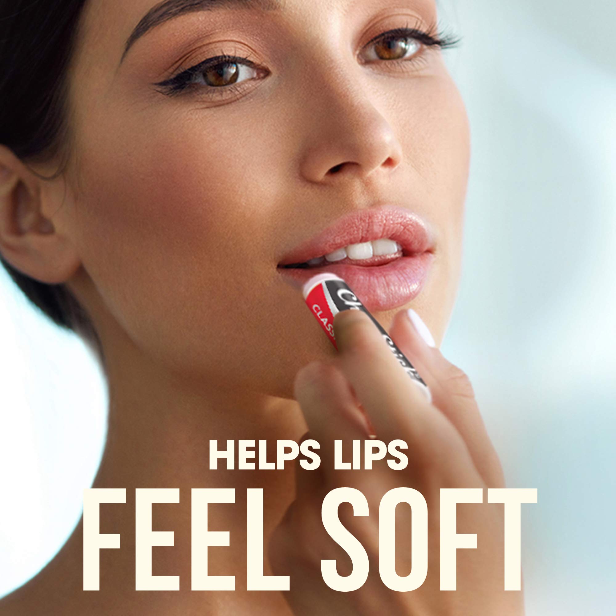 ChapStick Classic Strawberry Lip Balm – Fruity & Sweet, Moisturizing Lip Care for Dry, Cracked Lips, 0.15 Oz