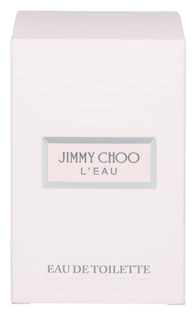 JIMMY CHOO L'Eau Eau de Toilette - Long Lasting Fragrance with notes of Bergamot, Nectarine & Cedarwood - Fruity & Musky - 1.3 fl. oz.