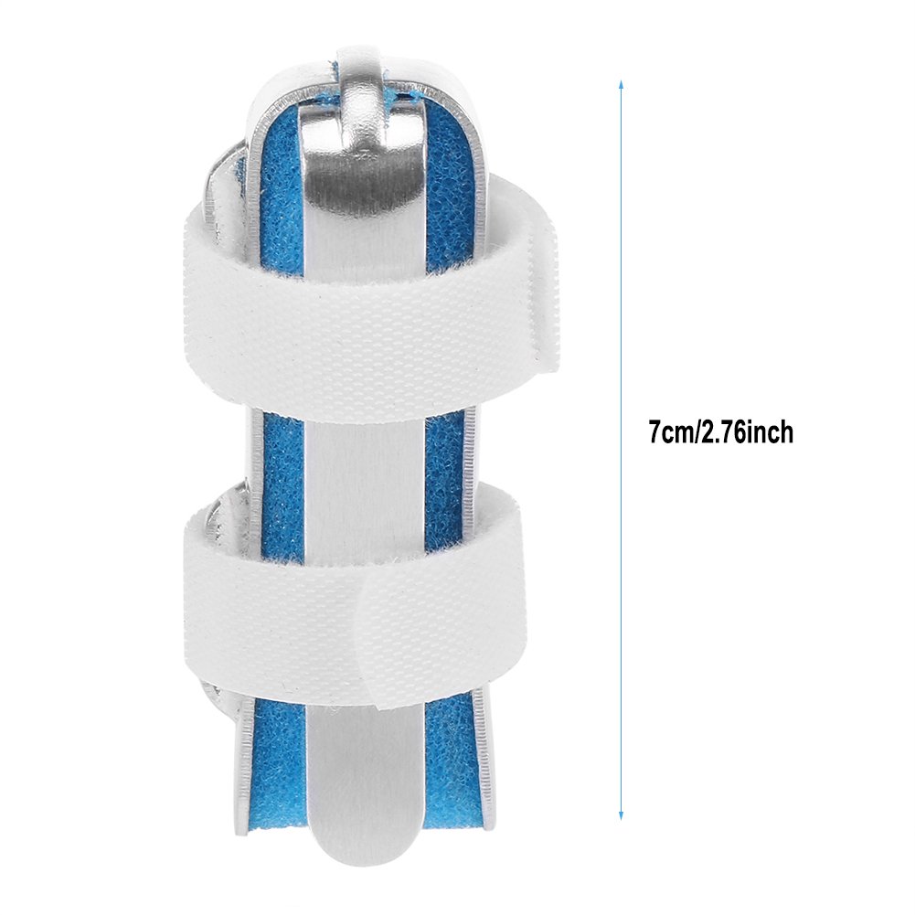 3 Sizes Aluminium Finger Hand, Thumb Stabilizer Lightweight Thumb Brace Support Thumb Sprains Recovery Injury Pain Bending Deformation