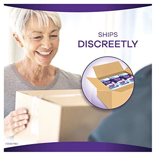 Always Discreet, Incontinence Pads for Women, Maximum, Long Length (Packaging May vary), Purple, 39 Count (Pack of 3)