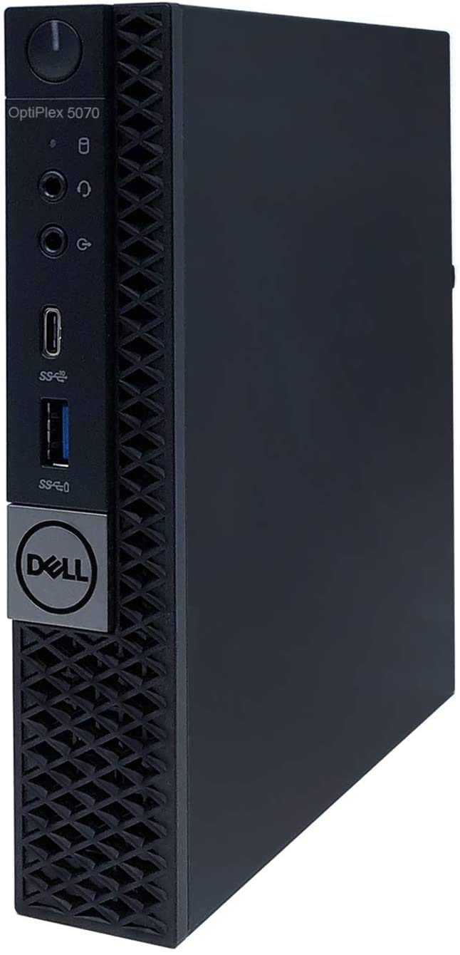 Dell Optiplex 3070 (Latest Model) Micro PC (MFF) Core i3-9100T (3.10Ghz Quad Core) 16GB DDR4 RAM 256GB SSD Windows 10 Professional … (Renewed)