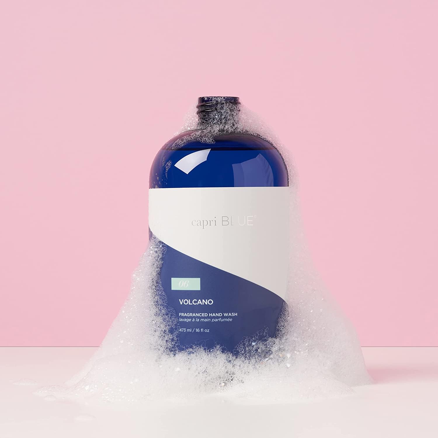 Capri Blue Hand Wash Refill - Moisturizing Liquid Hand Soap Refill - Moisturizing Soap Scented with Notes of Tropical Fruits - No Added Gluten, Parabens, or Sulfates (Volcano, 16 fl oz)