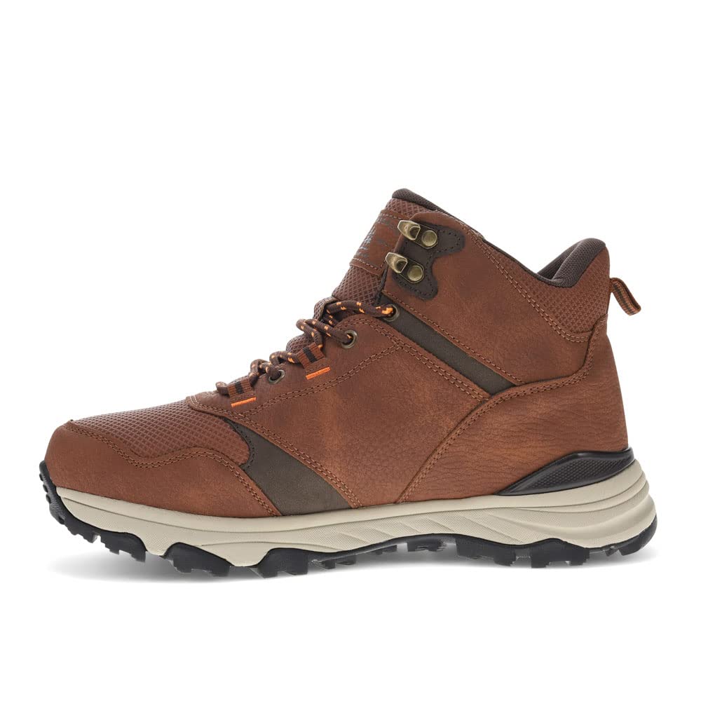 Bass Mens Trailway Hi Outdoor Walking Hiking Boot, Tan/Brown, 9 M
