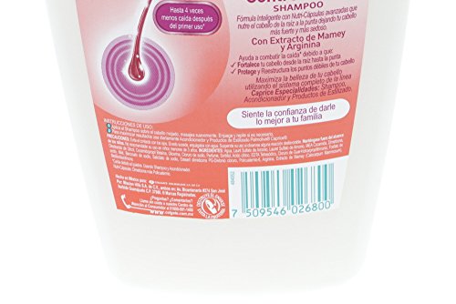 Caprice Special Fall Control Shampoo 800ml - Extracto de Mamey y Arginina Control Caida Champu (Pack