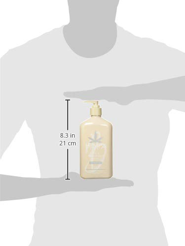 Hempz Smoothing Herbal, Koa & Sweet Almond Body Moisturizer, 17 Fl Oz (Pack of 1), Pink