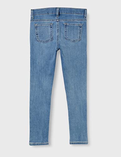 Amazon Essentials Girls' Skinny Fit Stretch Jeans, Washed Blue, 14