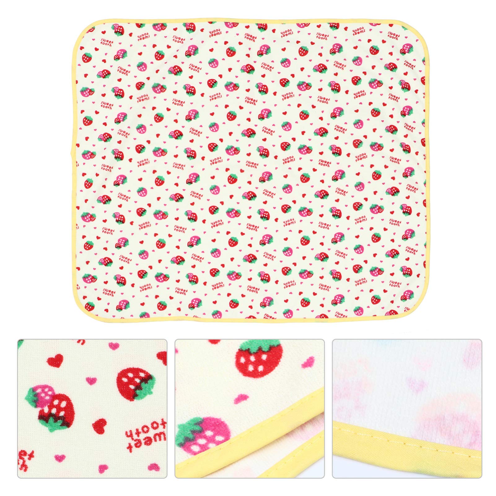 Waterproof Urinal Bed Pad Washable Cotton Mattress Protector Reusable Pee Pads for Bed Wetting Toddlers, Pets