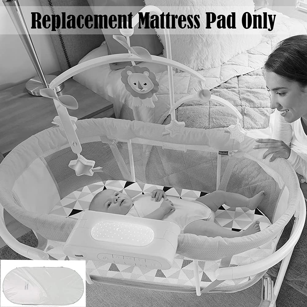 Fisher Price Soothing Motions Bassinet Replacement Mattress Pad (DPV71 & DPV72)