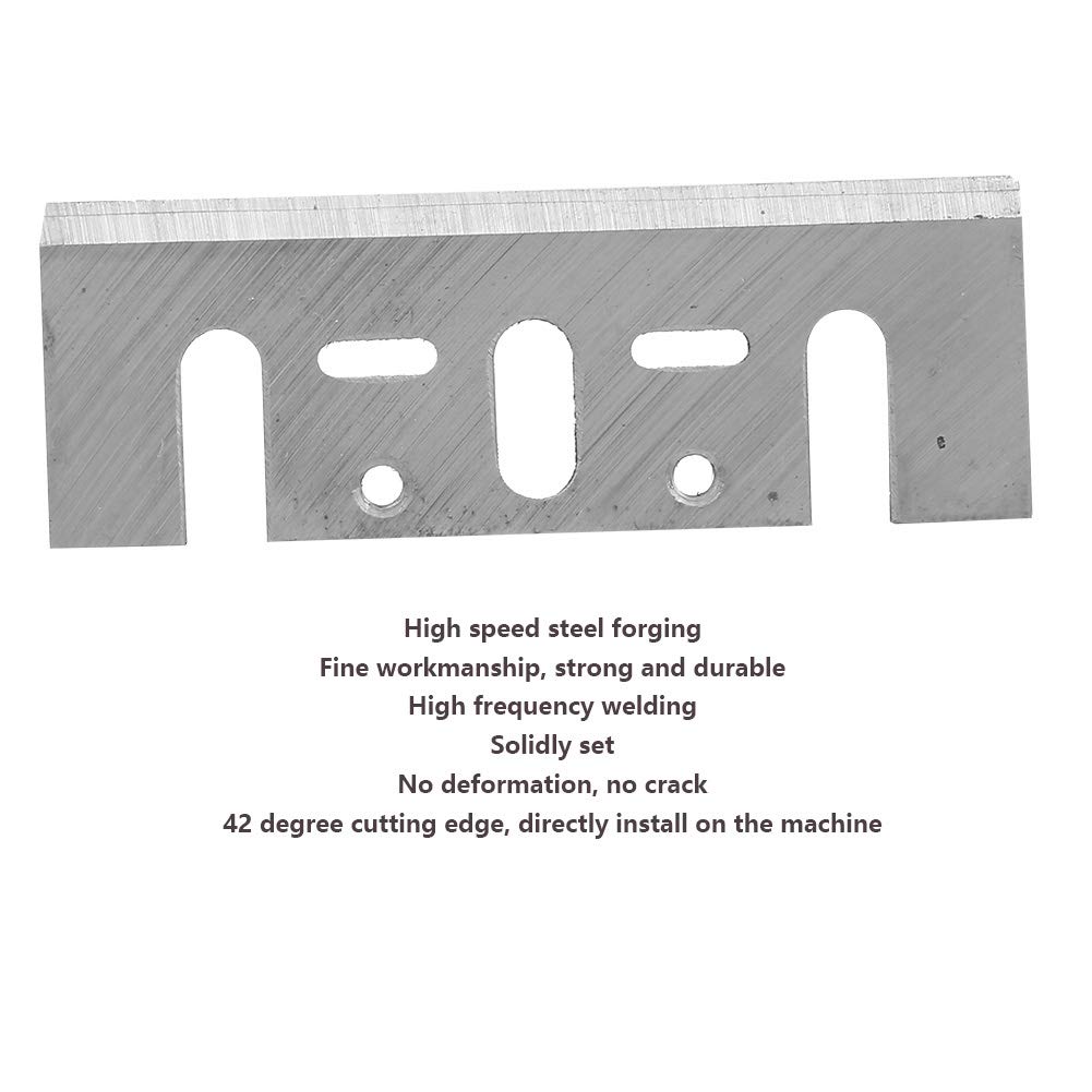 3-1/4 Inch 82mm Resharpenable Planer Blade Hand-Held Planer for Makita 1900B KP0800 DW6655 D26676 DW680