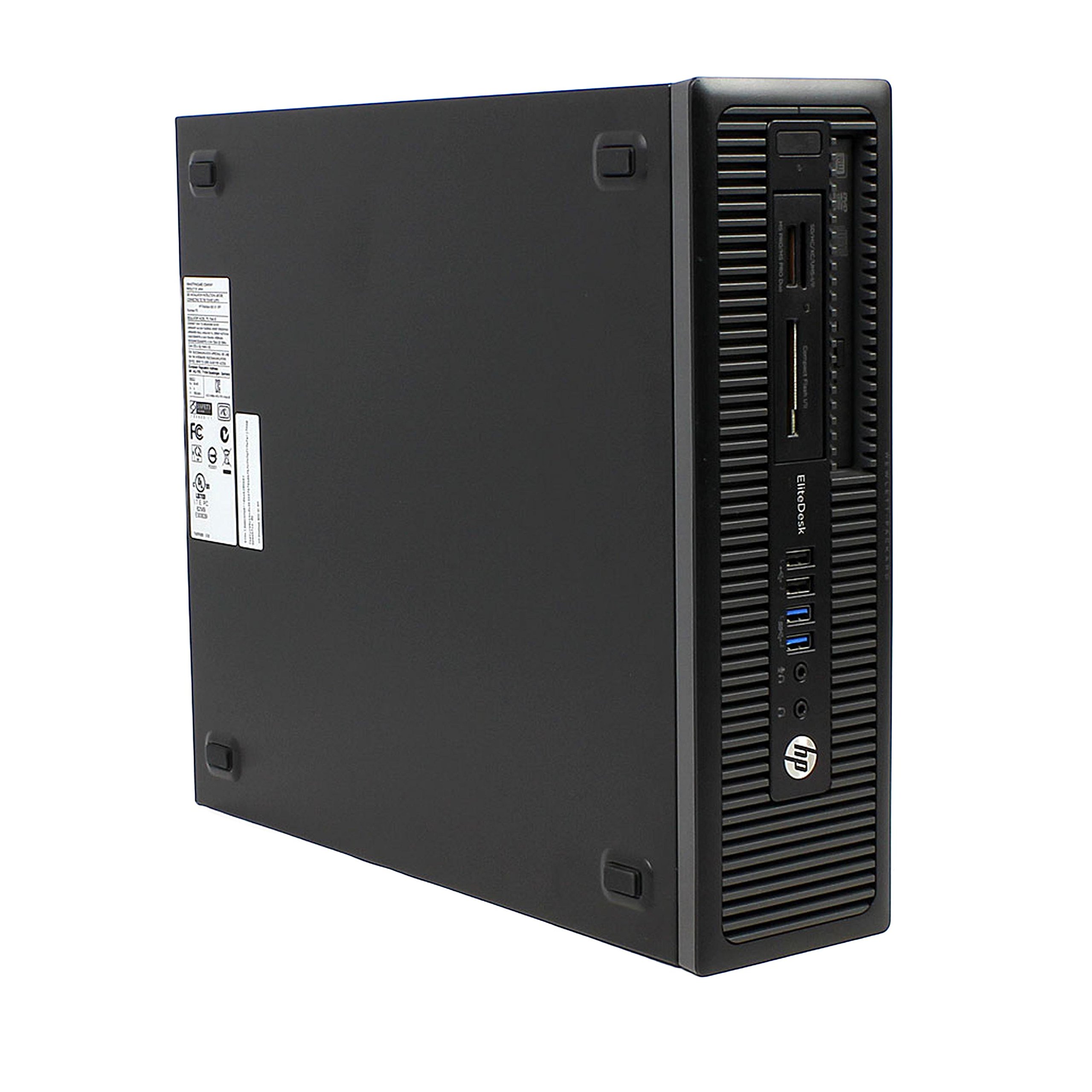 HP EliteDesk 800G1 Small Form Business High Performance Desktop Computer(Intel Core i5 4570 3.2G,16G RAM,3TB,DVD,WIFI,DisplayPort,VGA,S/PDIF, USB 3.0, Windows 10 Professional)(Renewed)