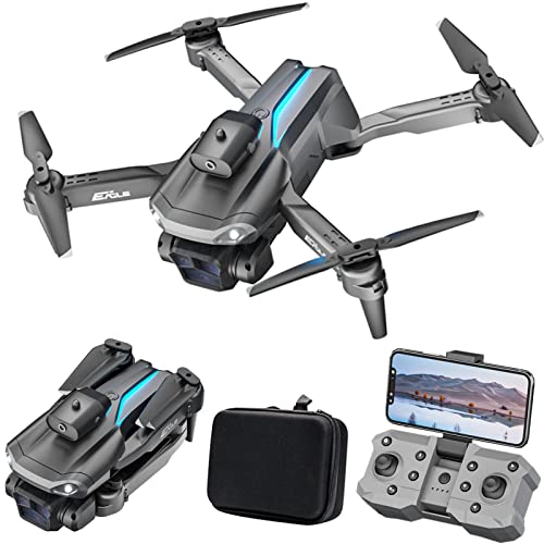 Adult Drone with 4K Camera, 3.7V 2000mAh Quadcopter with Auto Return, Brushless Motor, Route Flight, Altitude Hold, Headless Mode, 2.4G RC Drones Toy