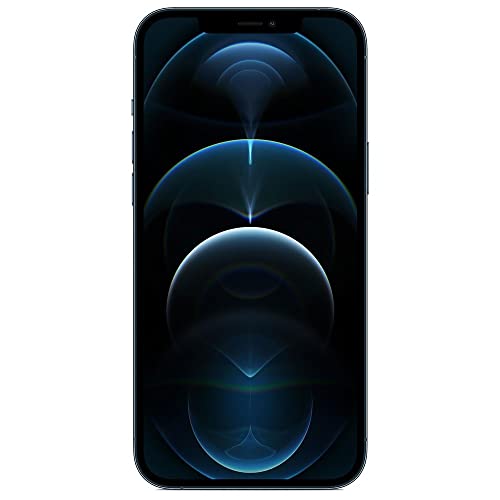 Apple iPhone 12 Pro Max, 256GB, Pacific Blue - Fully Unlocked (Renewed)