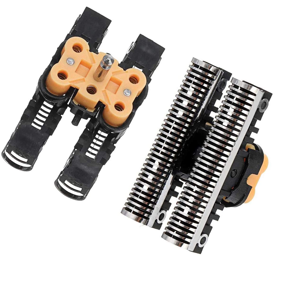 31B Shaver foil for Shaver B raun 5000/6000 Series Contour Flex XP Integral Shaver Foil & Cutter Head Replacement Combi Pack Black