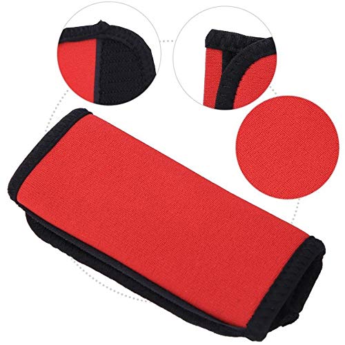 2pcs Anti-Skid Boat Paddle Grips Mini Portable Kayak Canoe Paddle Grips Neoprene Paddle Cover Kayak Accessories (Color : Black)