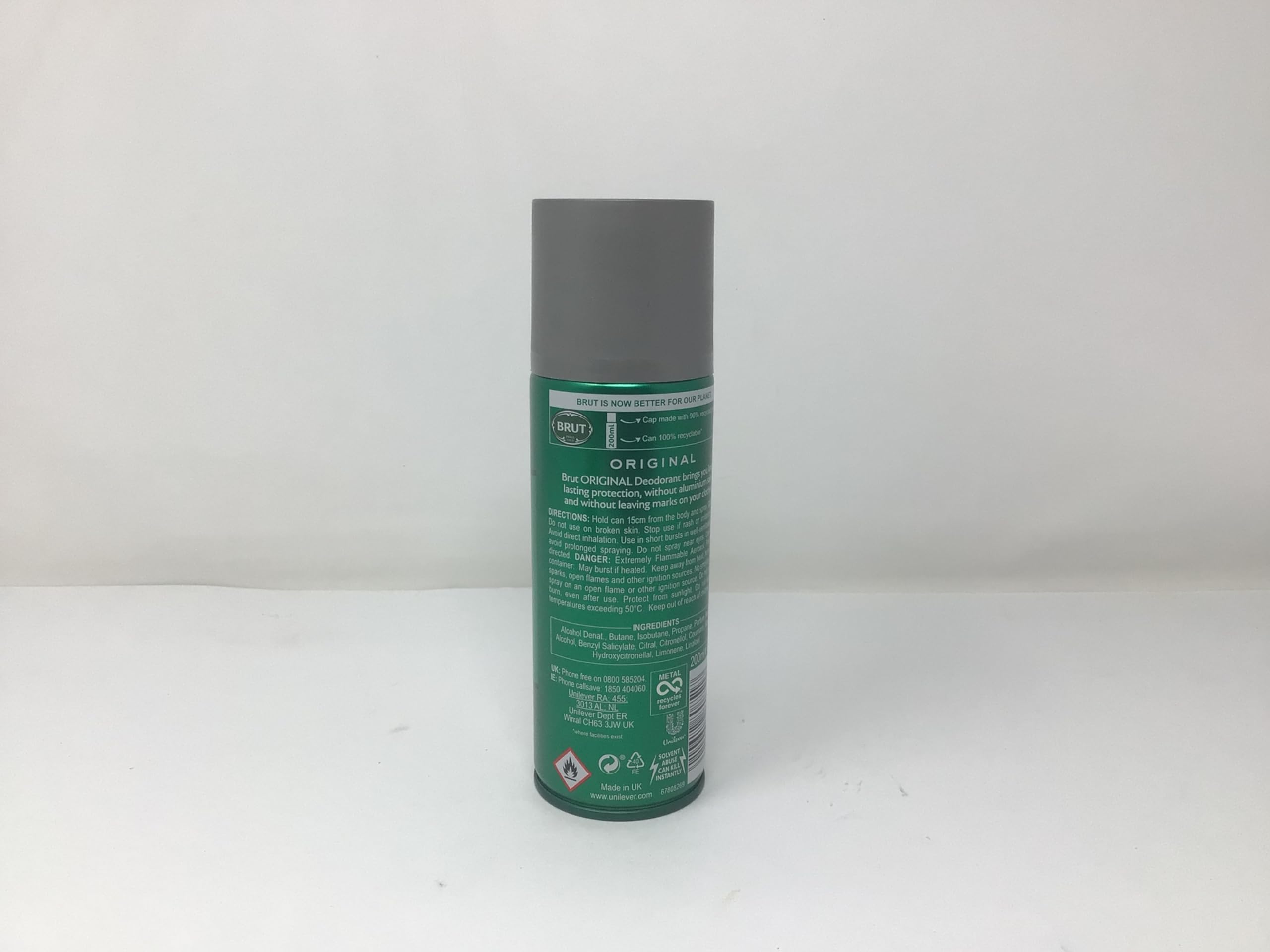 Brut 3 X Original Deodorant Body Spray 200Ml For Men Faberge
