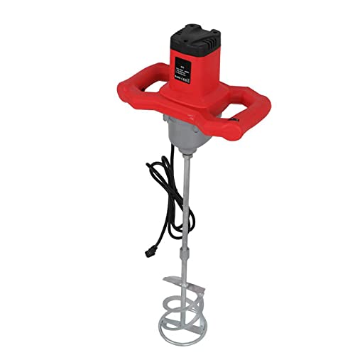 2100W Electric Handheld Concrete Cement Mixer,Portable Adjustable 6 Speed 110V Plaster Paint Mixer Drill with Rod Machine Suitable For Mixing Cement, Mortar, Paint