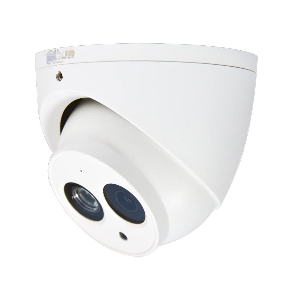 2MP IP Camera IR Network PoE - Turret Built-in Mic,164ft Night Vision,H.265,SD Card Slot,Face Detection,Tripwire, Intrusion, Object Abandoned/Missing,MicroSD Recording,IP67 Weatherproof(HDW4231EM)