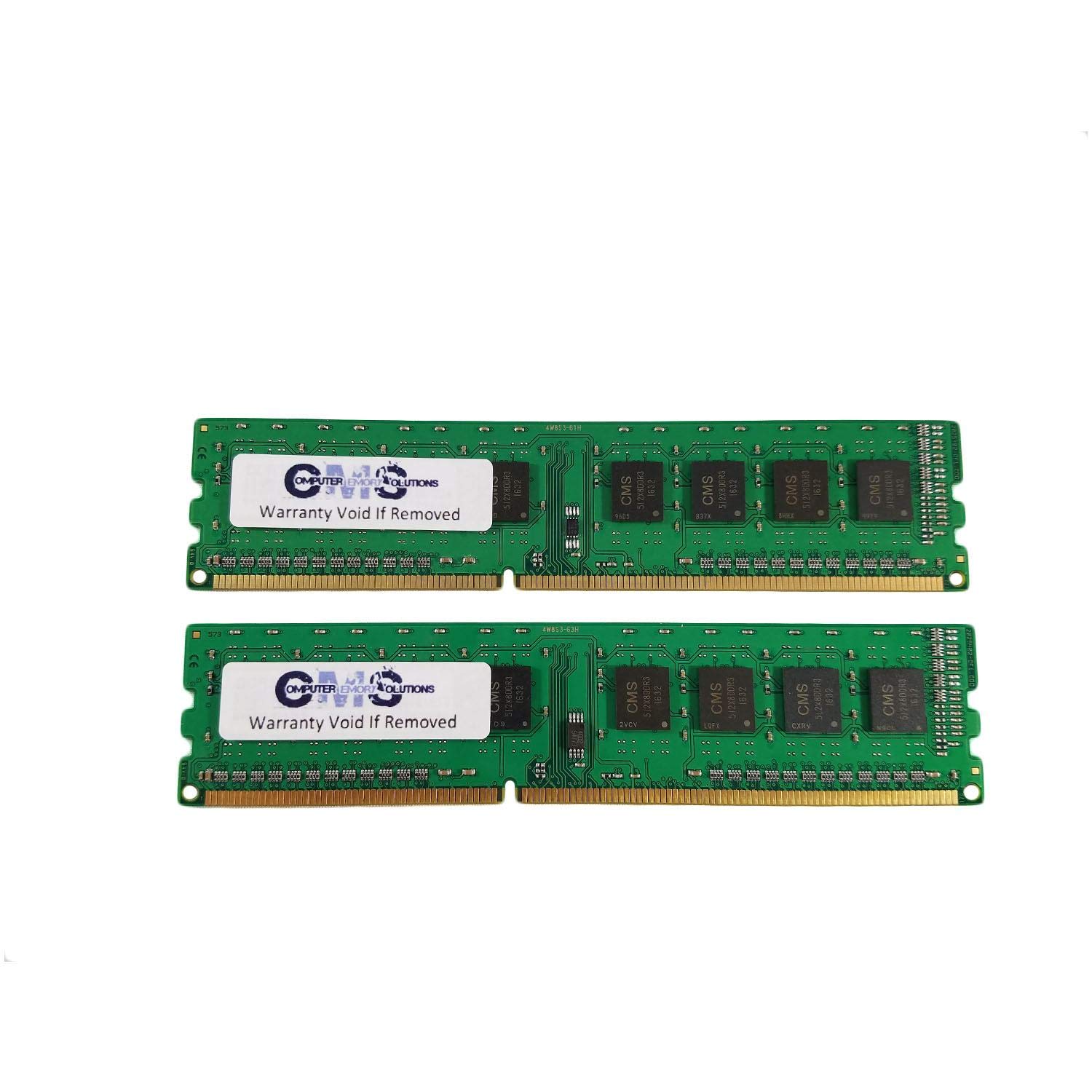 CMS 16GB (2X8GB) DDR3 12800 1600MHz Non ECC DIMM Memory Ram Upgrade Compatible with Dell® Inspiron 3250 - A63