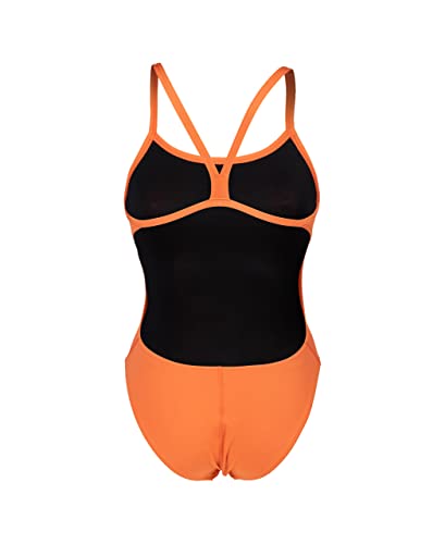 Arena Women's Standard Team Swimsuit Challenge Solid, Nespola-Asphalt