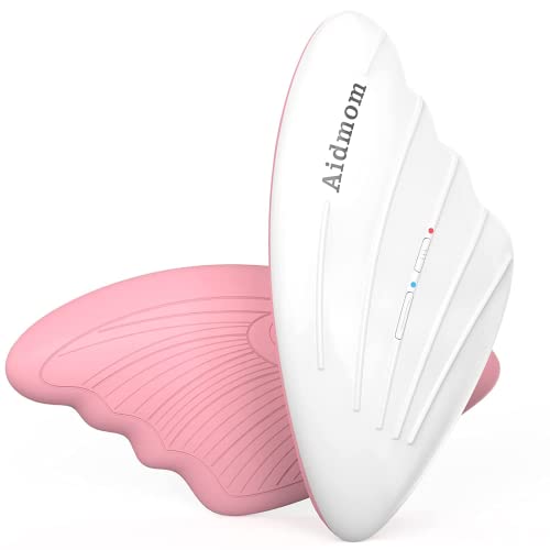 Aidmom Läctation Massager with Heat 2 Pack, Heat + Vibration 2-in-1 Postpartum Breastfeeding Essentials for Clogged Ducts, Mastitis, Improve Milk Flow, Engorgement
