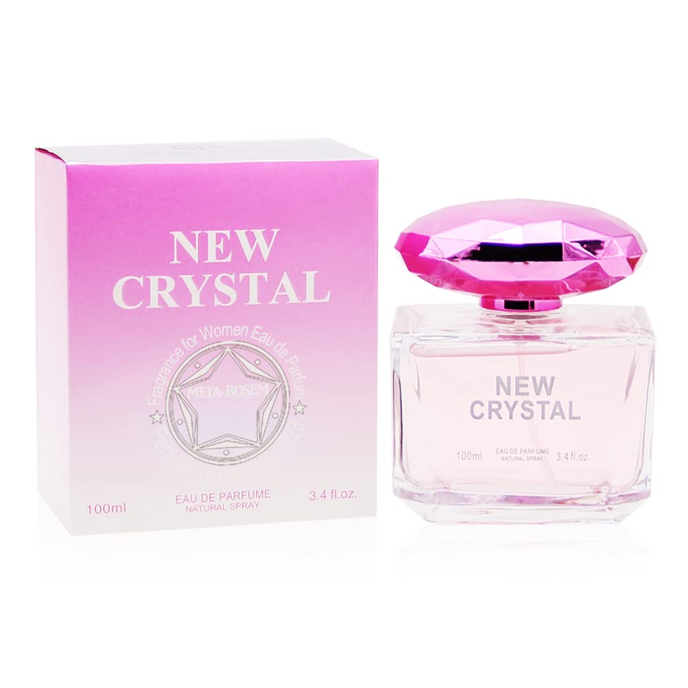 META-BOSEM VICTORY INTENSE CRYSTAL, Eau de Parfum Spray for Women, Wonderful Gift, Vibrant, Daytime and Casual Use, for all Skin Types, a Classic Bottle,3.4 Fluid Ounce