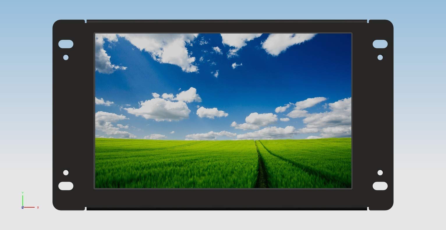 YILETEC 7" YL-7T VGA HDMI Resistive Touch Screen Monitor with High Brightness and Open Frame