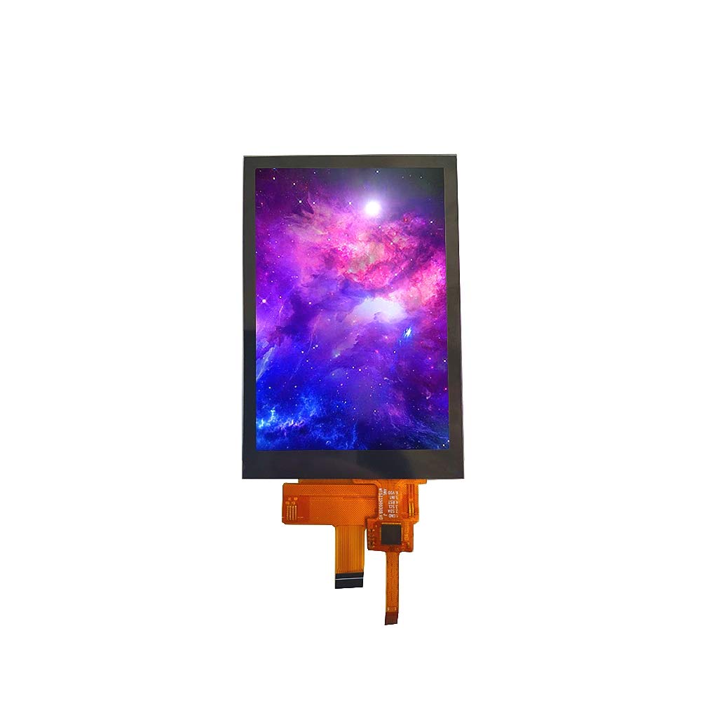 SANZAMELIN 3.5-inch TFT LCD 320 X480 Resolution SPI Interface IPS Full View with capacitance TP Touch Screen