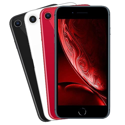 Apple iPhone SE 2 (2020) 4.7 Inch Touch ID NFC 64GB/128GB/256GB ROM Unlocked Used Phone A13 Hexa-core ApplePay Smartphone Full Set/White / 128G|3G