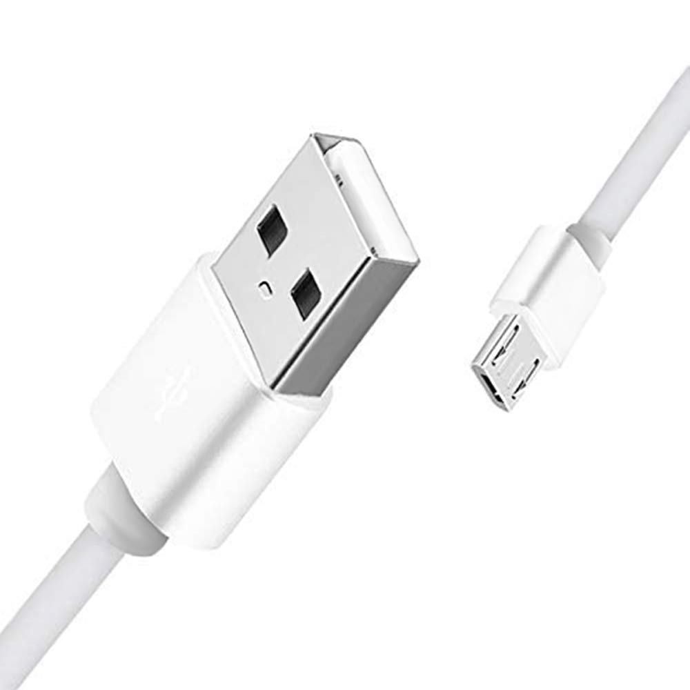 Micro Wall Charger Compatible with Samsung Galaxy Tab A 10.1 (2016), 8.0, 7.0, 9.7, Tab E, S2, Tab 4, 3, SM-T580/ 550/530/ 387/585/ 290/295 Tablet with 5Ft Charging Cable Cord (White)
