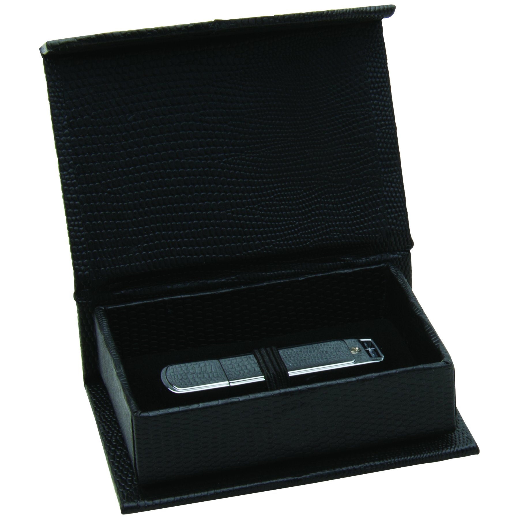 Basic Black Flash Drive Box - Pack of 12