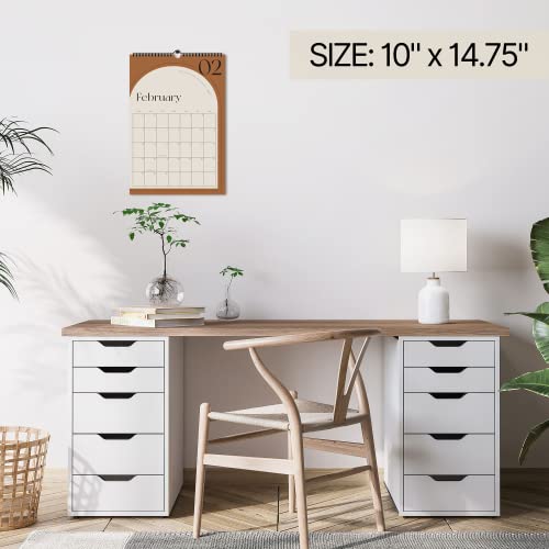 Aesthetic Minimalistic Wall Calendar - Runs from June 2023 Until December 2024 - The Perfect Monthly 2023-2024 Calendar Planner for Easy Organizing