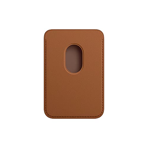 Apple Leather Wallet with MagSafe (for iPhone) - Saddle Brown (Previous Version, Without Find My)